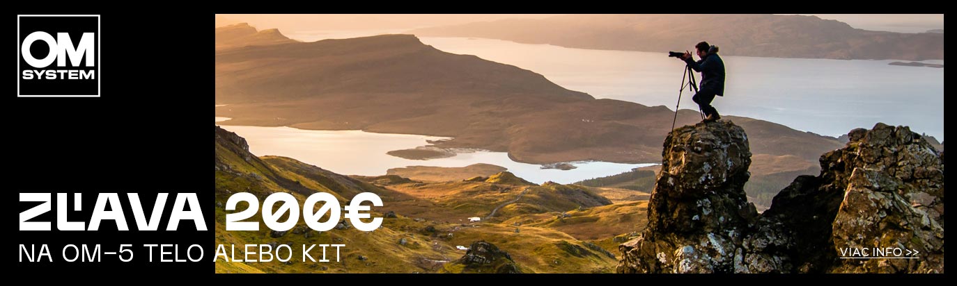 OM system - Zľavový kód na 200 € pre OM-5 | AQT